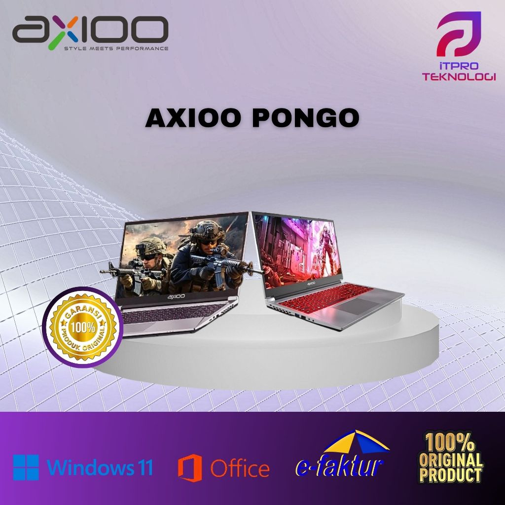 Jual AXIOO PONGO 735 Core I7-13620H Nvidia RTX3050 16GB 512GB 15.6" FHD ...