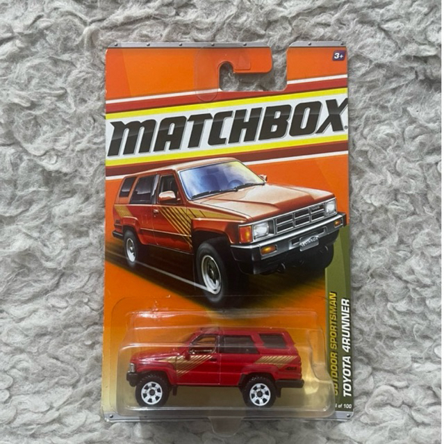 Jual Matchbox Toyota 4Runner Red Outdoor Sportsman | Shopee Indonesia