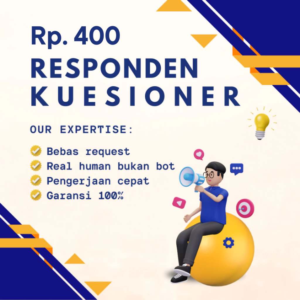 Jual JASA RESPONDEN PREMIUM KUESIONER PENGISIAN GFORM KUESIONER GARANSI ...