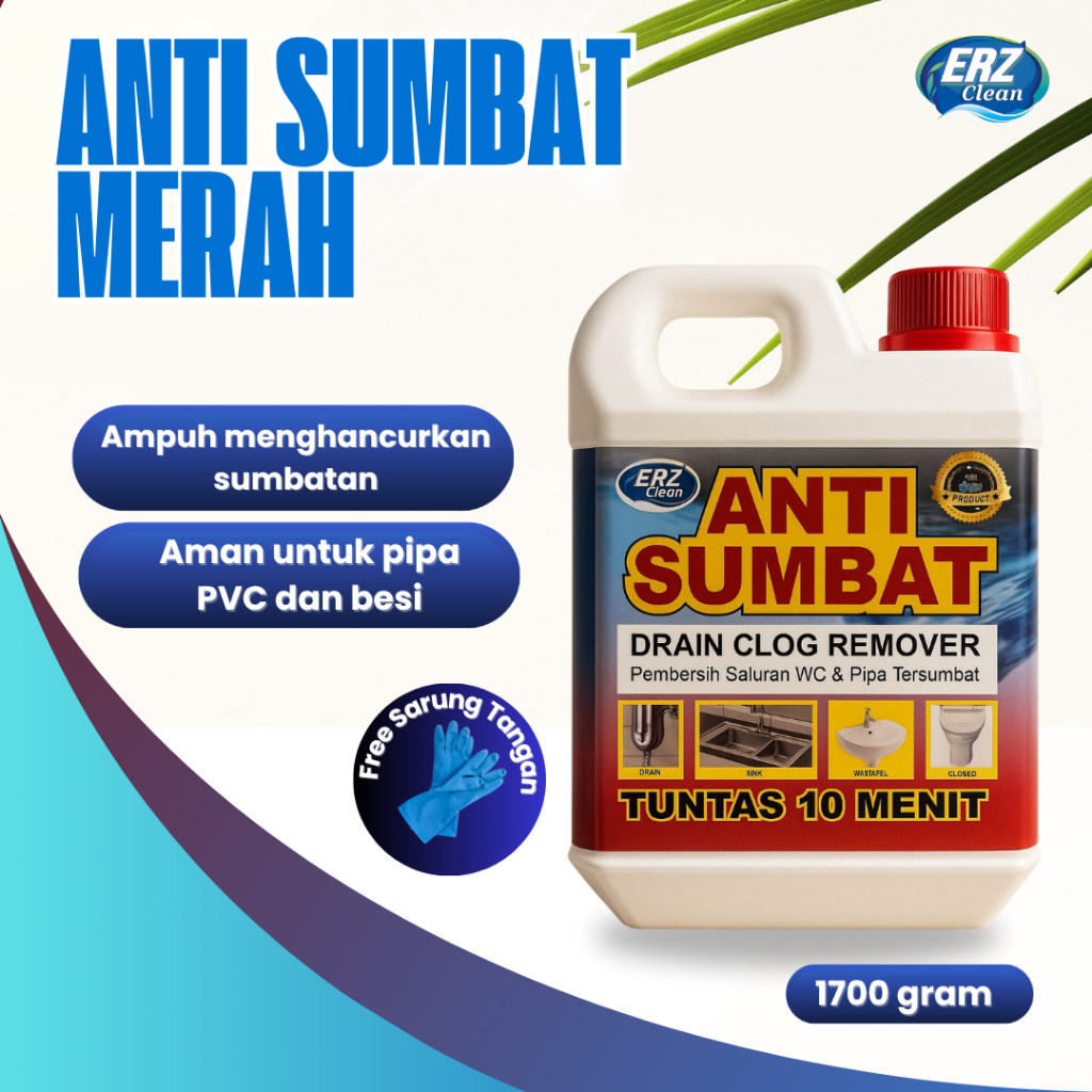 Jual Chemix Cairan Anti Sumbat WC CAIRAN ANTI SUMBAT ERZ WC CLOSET AIR ...