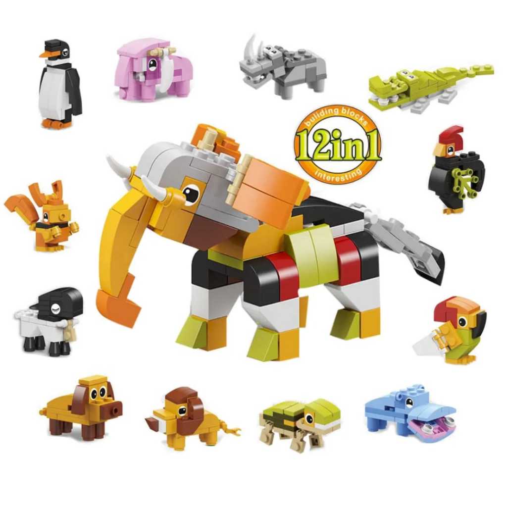 Jual Bricks Animal Kingdom Lego Mini Blocks Kerajaan Binatang Hewan ...