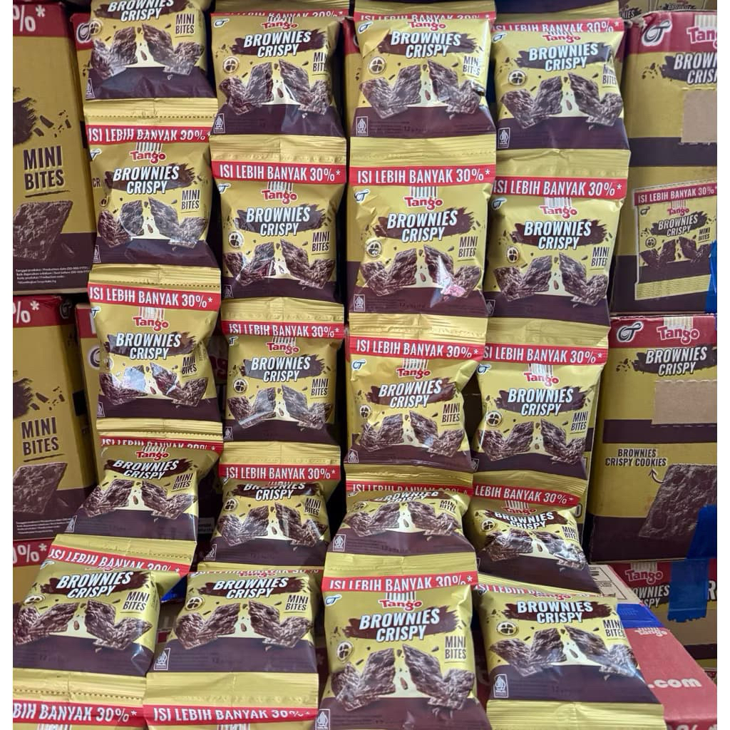 Jual tango brownies crispy 1 karton isi 4rtg (40bgkus) | Shopee Indonesia