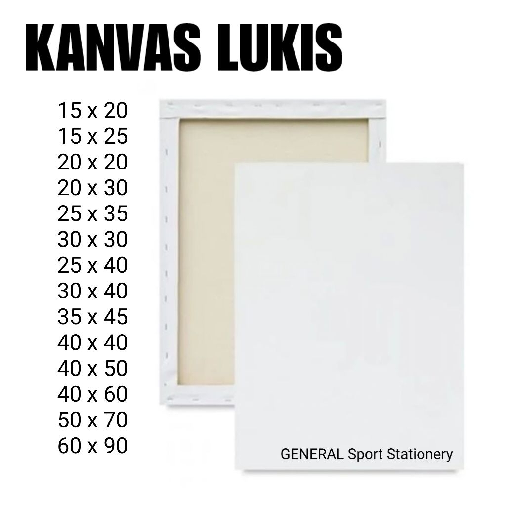 Jual Kanvas Lukis 60x90 | Shopee Indonesia