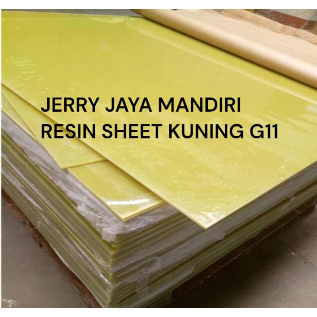 Jual Epoxy Resin G11 Sheet Fiber Glass Fiberglass Kuning Lembaran 0,5mm ...