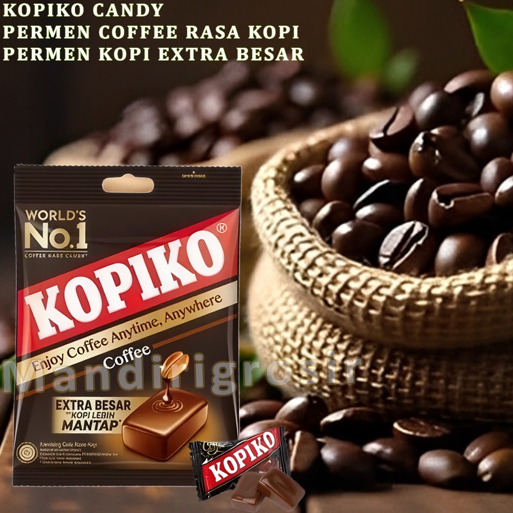 Jual Permen Coffee Rasa Kopi * Permen Kopiko * Permen Kopi Extra Besar ...