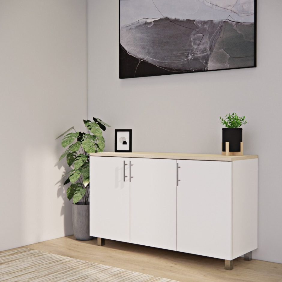 Jual MEJA TV MINIMALIS MODERN UKURAN BESAR CREDENZA BUFFET SERBAGUNA ...