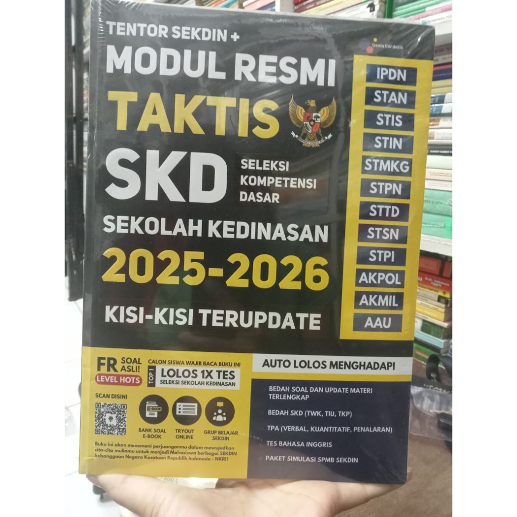 Jual BUKU ORIGINAL MODUL RESMI SKD 2025-2026,BUKU ORIGINAL GERCEP SKD ...