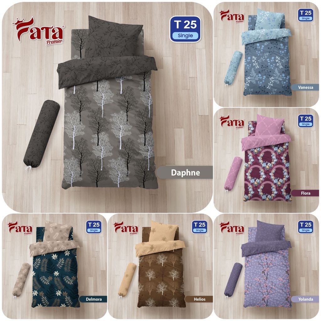Jual FATA - Bed Cover Set Disperse Ukuran Single 120x200 /100x200 Cm ...