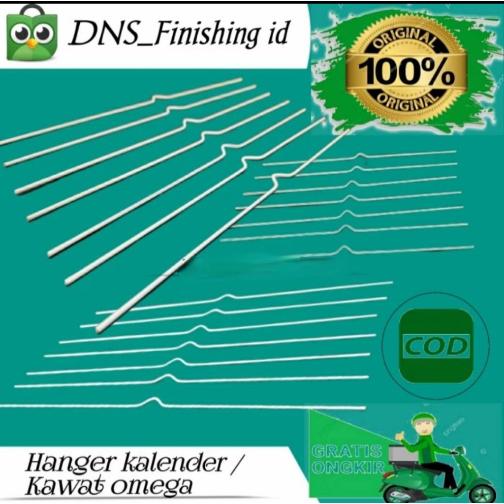 Jual Hanger Kalender 30CM Kawat Hanger Kalender Dinding Besi Gantungan ...