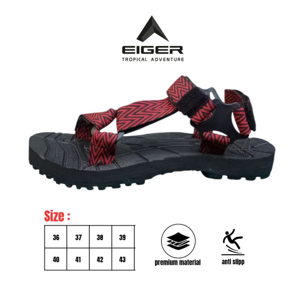 Jual Sendal_Eiger Gunung Motif Original Pria/Wanita | Shopee Indonesia