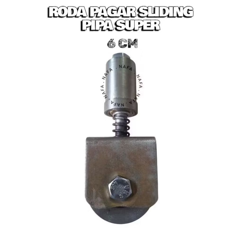 Jual Roda Pintu Sliding Besi Super || Roda Besi Sliding Anti Slip ...