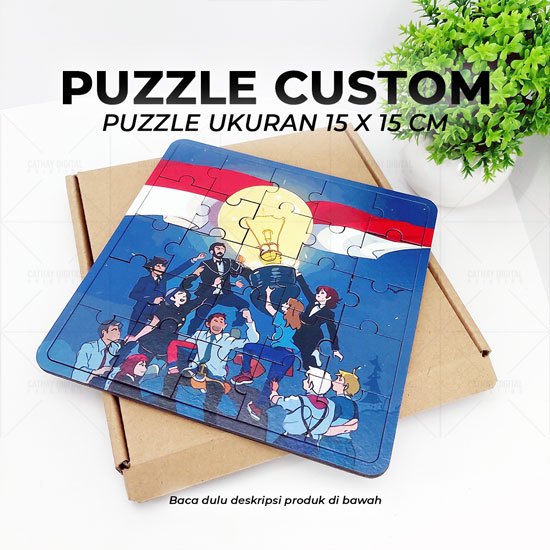 Jual Puzzle Akrilik custom / Puzzle Custom Foto Akrilik Premium Unik ...