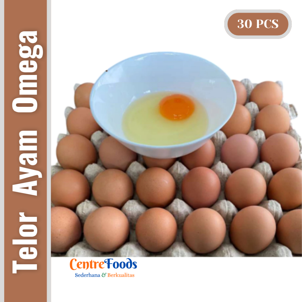 Jual Telor Ayam Omega Negri - Telur Ayam Negeri OMEGA Mentah Fresh | 1 ...