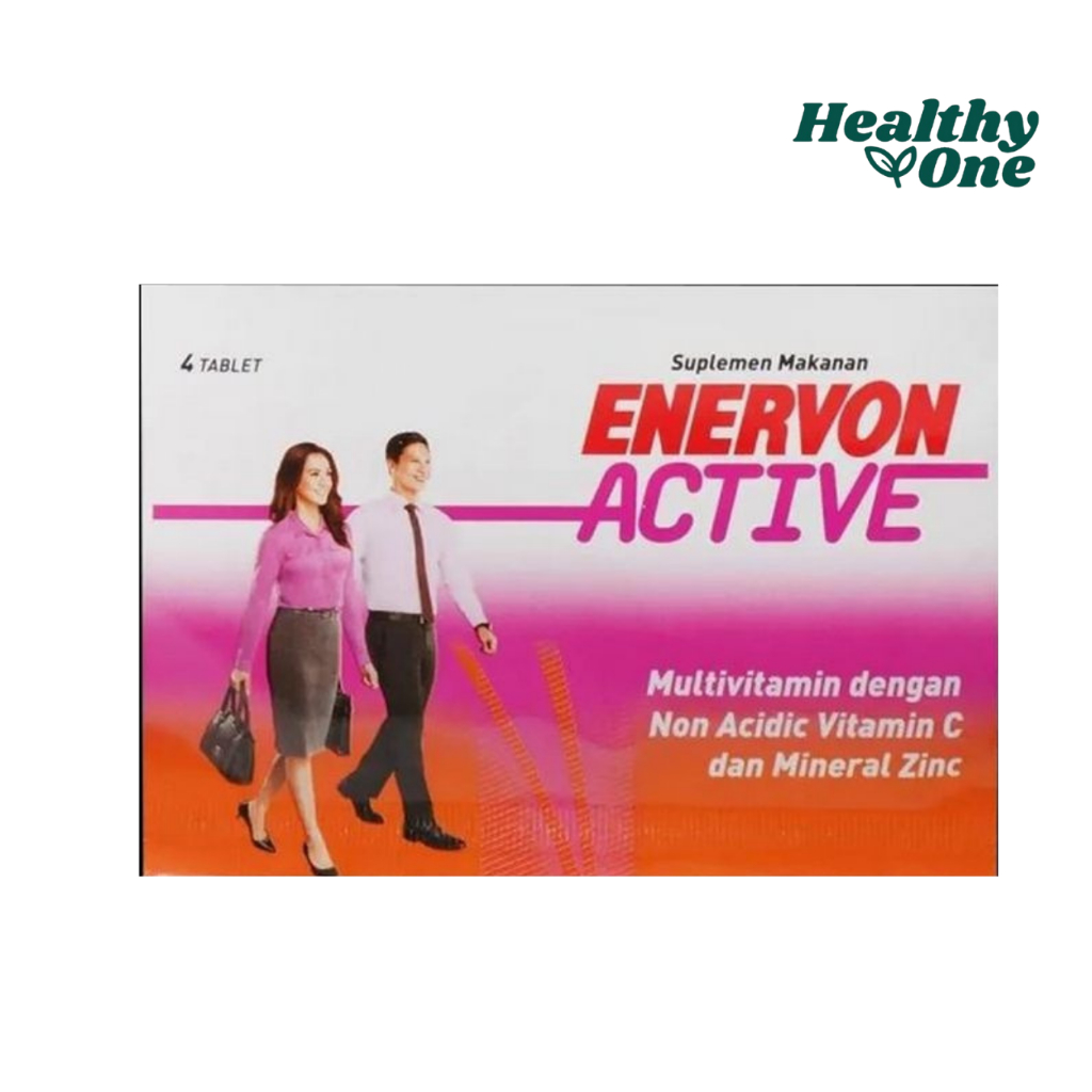 Jual ENERVON ACTIVE 1 STRIP 4 TABLET | Shopee Indonesia