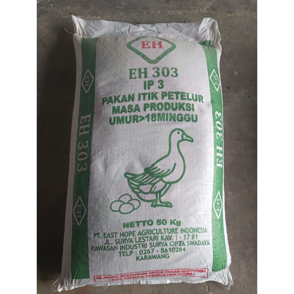 Jual Pur pelet Bebek Petelur EH 303 harga per 1kg (CO 10 kg dapat harga ...
