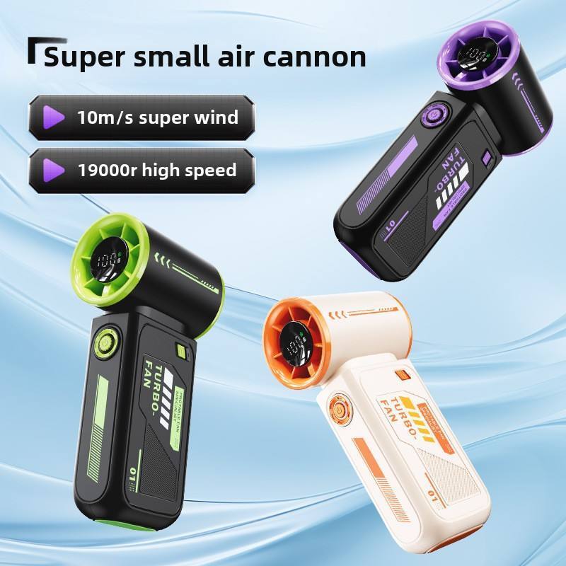 Jual NEW Kipas Angin Mini Genggam Type S17 150 Gear Wind Speed Digital ...