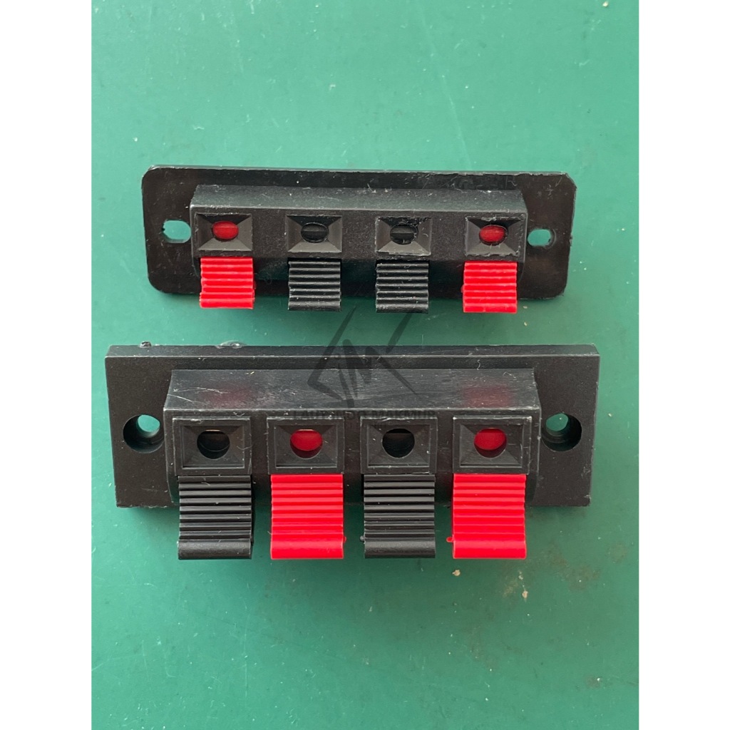 Jual 5 BUAH TERMINAL SPEAKER 4 PIN BESAR ATAU KECIL KONEKTOR TERMINAL ...
