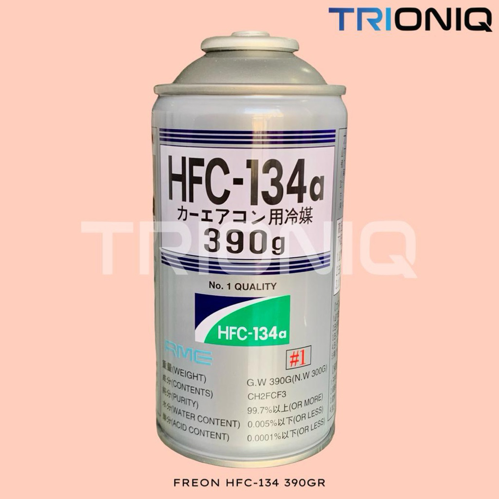 Jual GAS RME HFC-134A / REFRIGERANT R134A KALENG 390 GRAM | Shopee ...