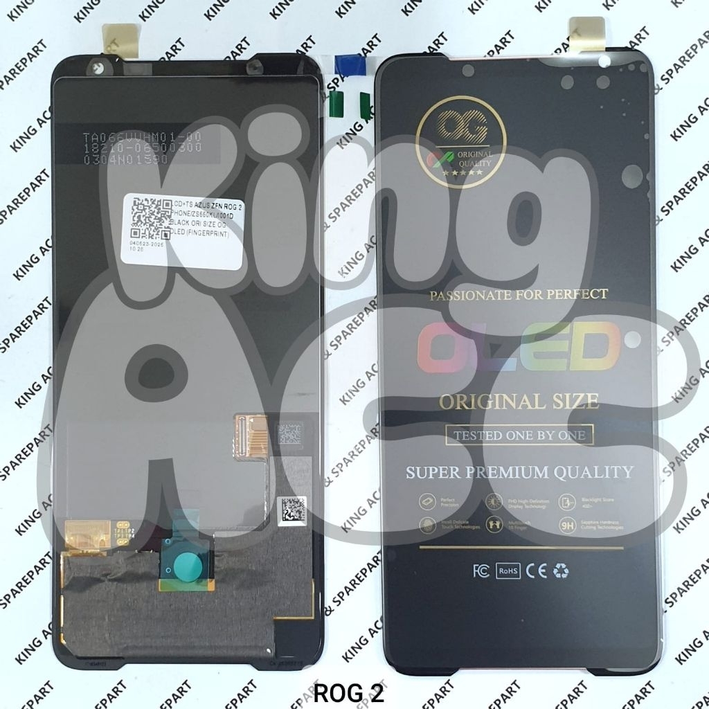 Jual OLED OG LCD TOUCHSCREEN ASUS ROG 2 ZS660KL I001D OLED | Shopee ...