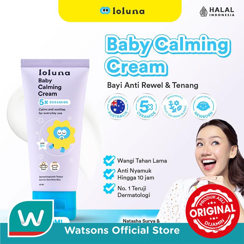 Jual Loluna Baby Calming Cream 40ml | Shopee Indonesia