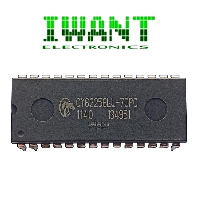 Jual 62256 CY62256 IC 62256ALP-70PC DIP CY 62256LL-70PC CYPRESS HM62256 ...