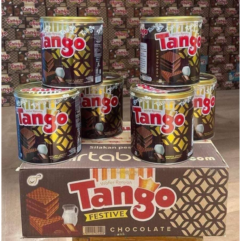 Jual Wafer Tango Kaleng 240Gr 1 Dus ( Isi 6 Kaleng ) | Shopee Indonesia