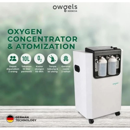 Jual Oxygen Concentrator & Nebulizer Owgels OZ-501GW0 10L | Owgels 10 ...
