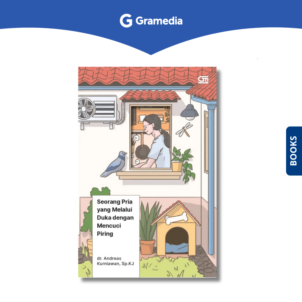 Jual Gramedia Depok - Seorang Pria yang Melalui Duka dengan Mencuci Piring (HARD COVER) | Shopee ...