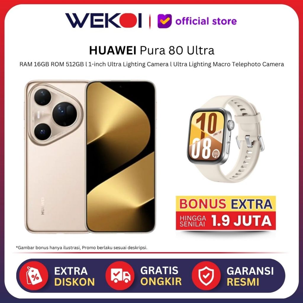 Jual HUAWEI Pura 80 Ultra Smartphone l Switchable Dual Telephoto Camera ...