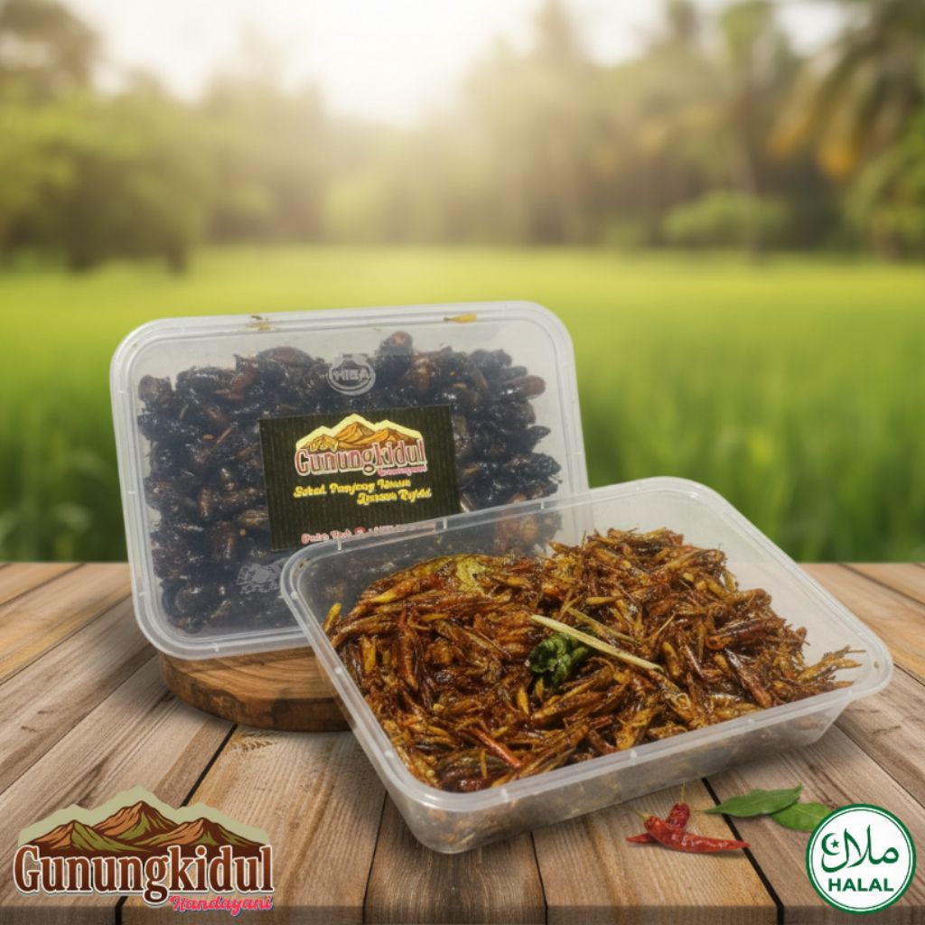 Jual Belalang Padi Goreng khas Gunungkidul | Shopee Indonesia