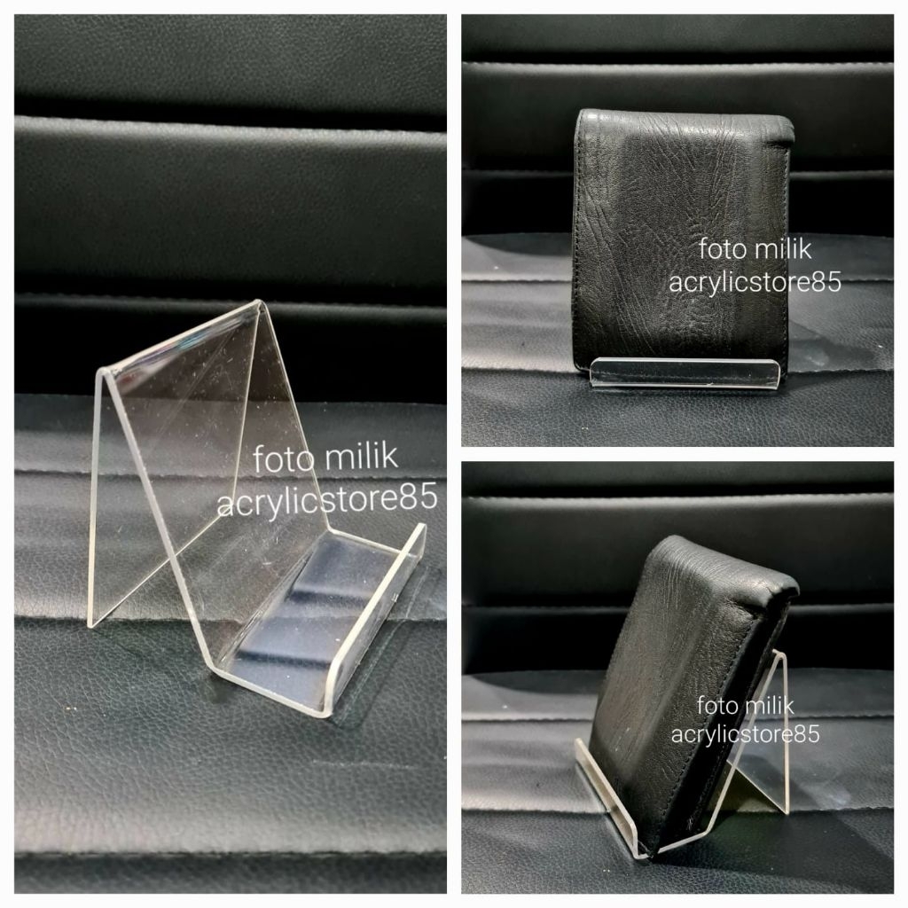 Jual Acrylic Stand Dompet Cowok (2mm) | Shopee Indonesia