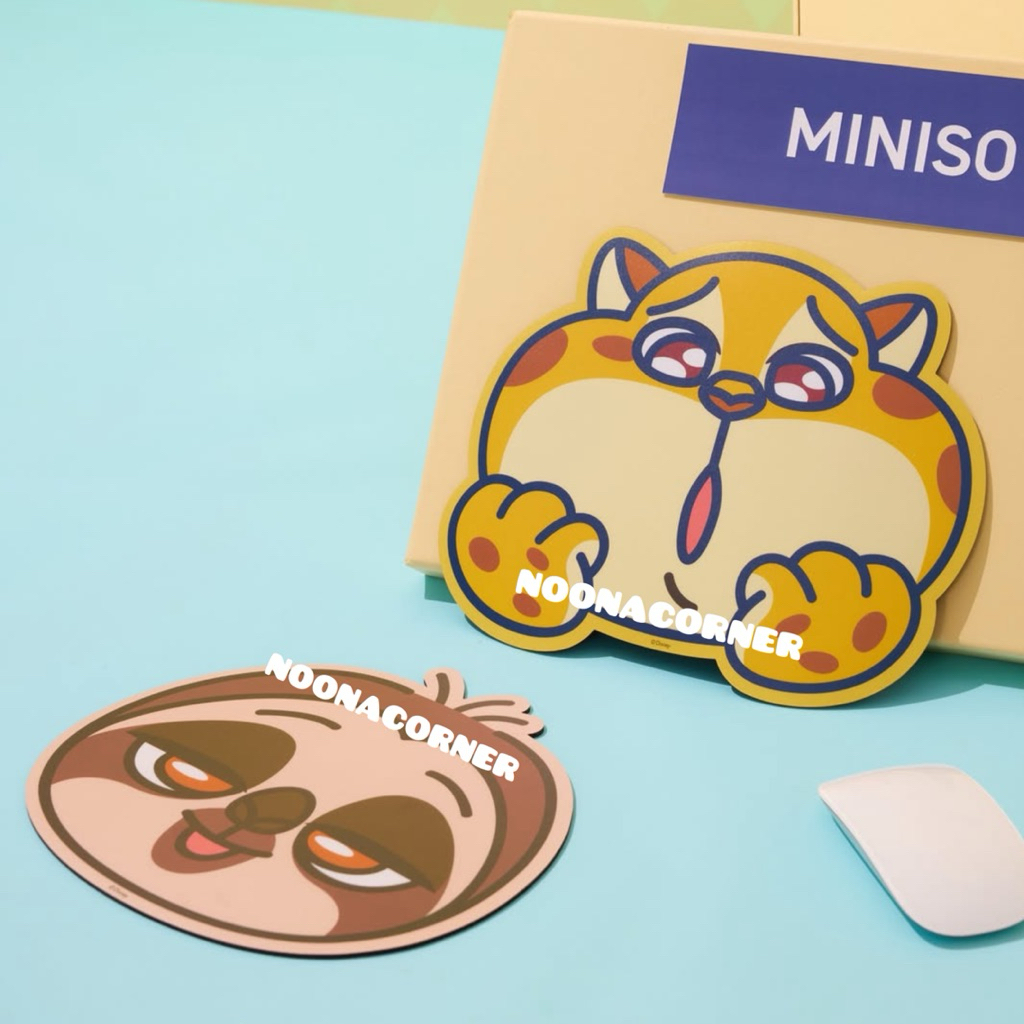 Jual Miniso x Zootopia ‼️ Mouse Pad Zootopia Collections (Flash ...