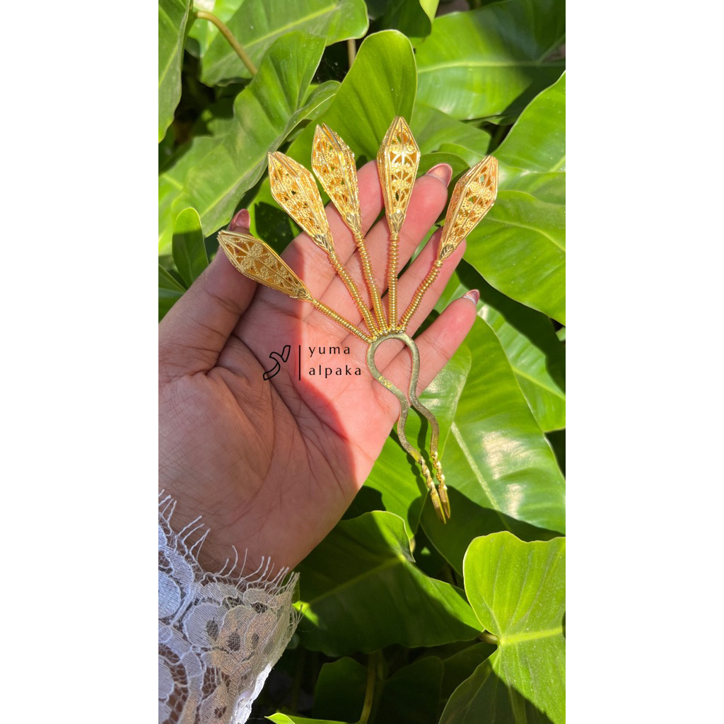 Jual S182 Cucuk Kantil Cempaka By Yuma Alpaka | Shopee Indonesia