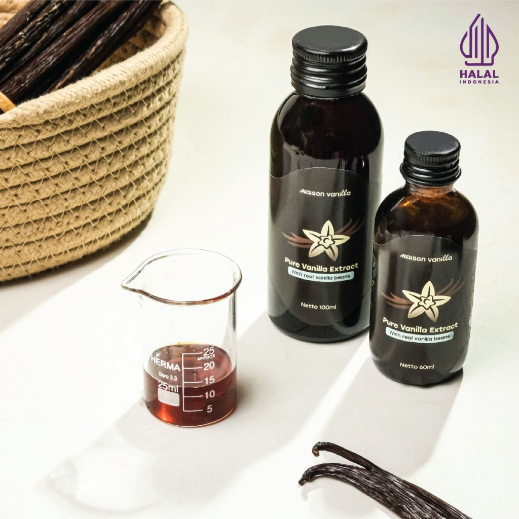 Jual Maison Vanilla - Pure Vanilla Extract NON ALKOHOL Murni HALAL ...