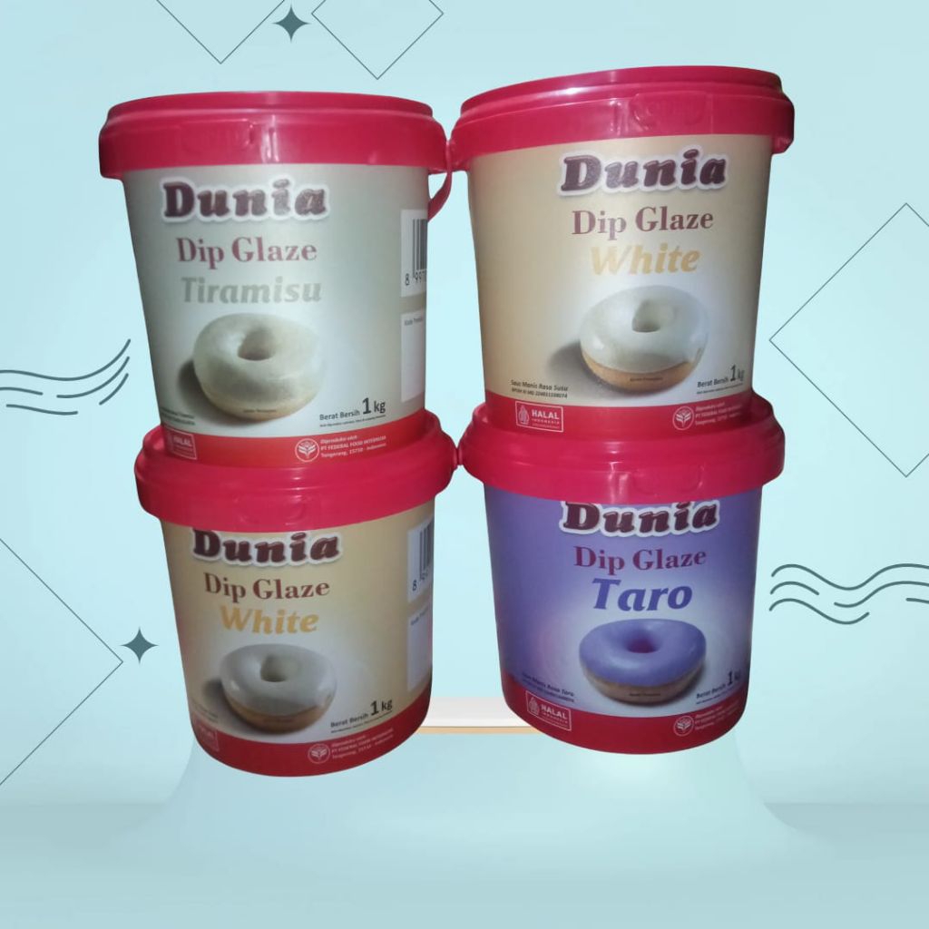 Jual GLAZE DUNIA EMBER 1KG | Shopee Indonesia