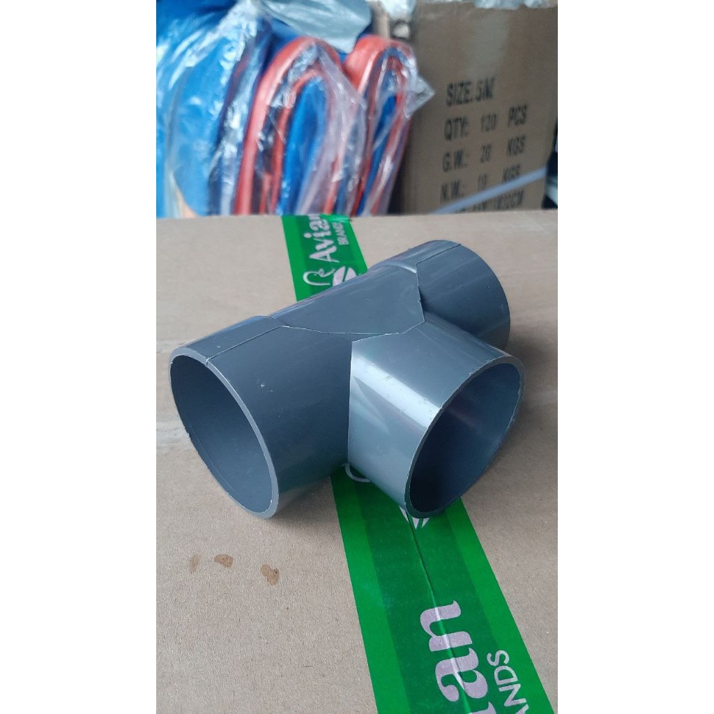 Jual Tee Te T Pipa 2 Inch Sambungan Pipa PVC T Paralon 2" | Shopee ...