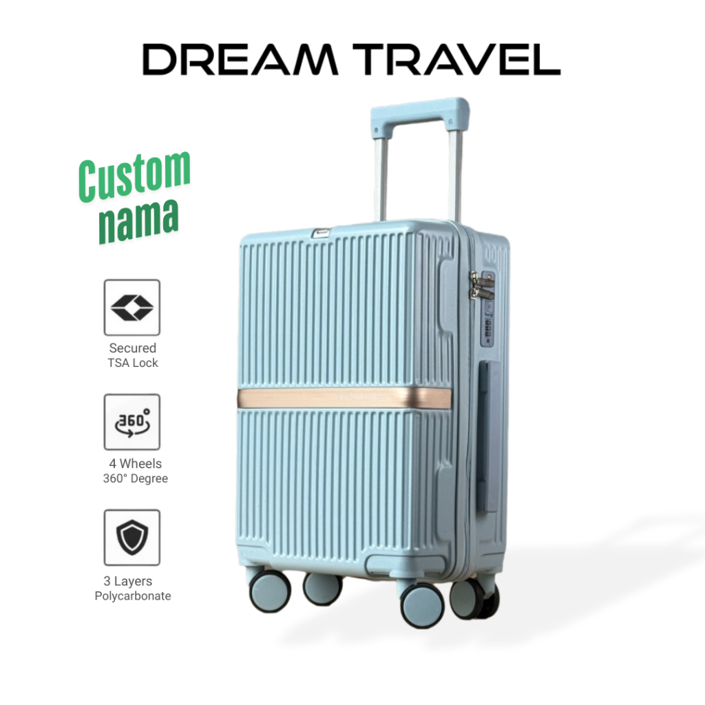 Jual Dream Koper - 18/20/24 Inch | ABS+PC Hard Case | Roda 360° Silent ...
