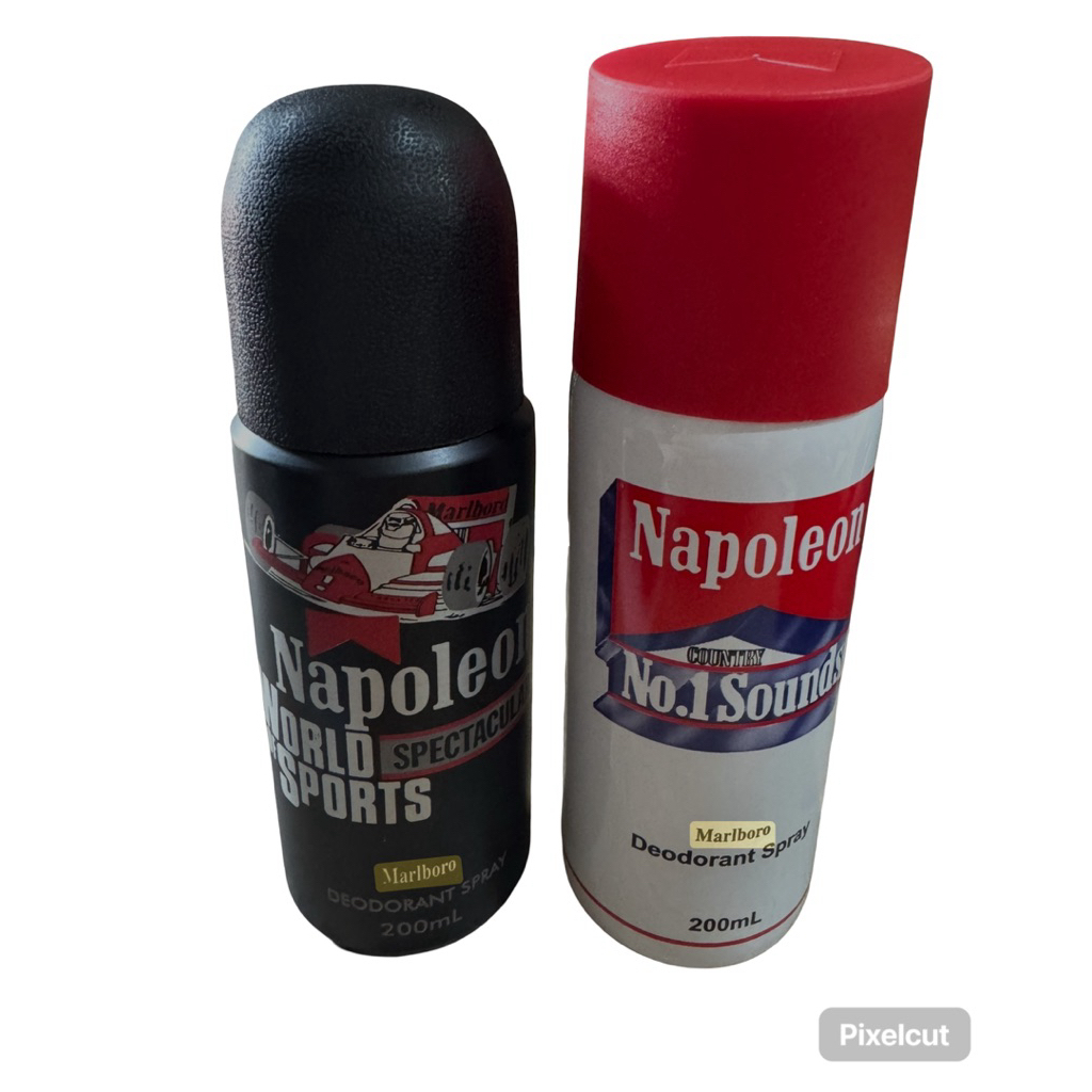 Jual [HARGA KHUSUS SATUAN] NAPOLEON DEODORANT SPRAY MERAH NO.1 SOUND ...
