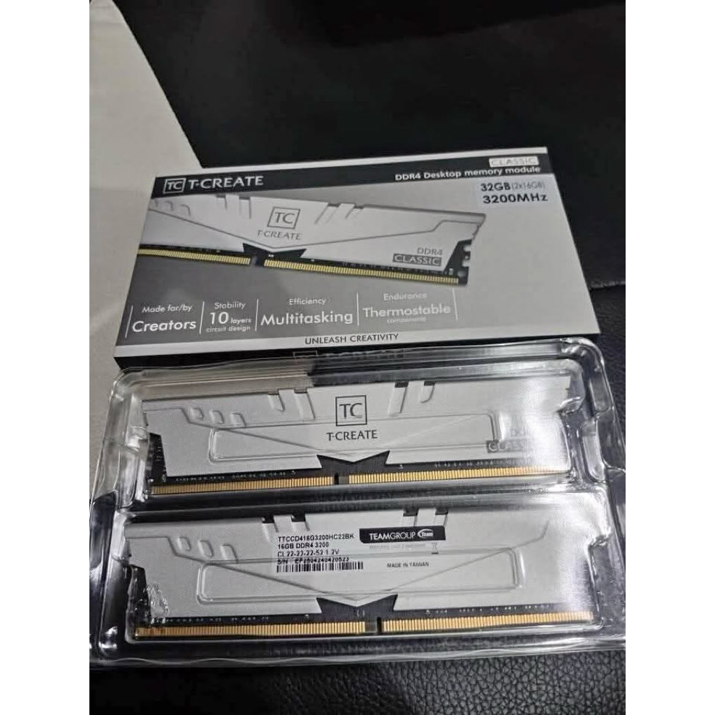 Jual RAM T-CREATE CLASSIC 32 GB (2 x 16 GB) DDR4 3200 MHz | Shopee ...