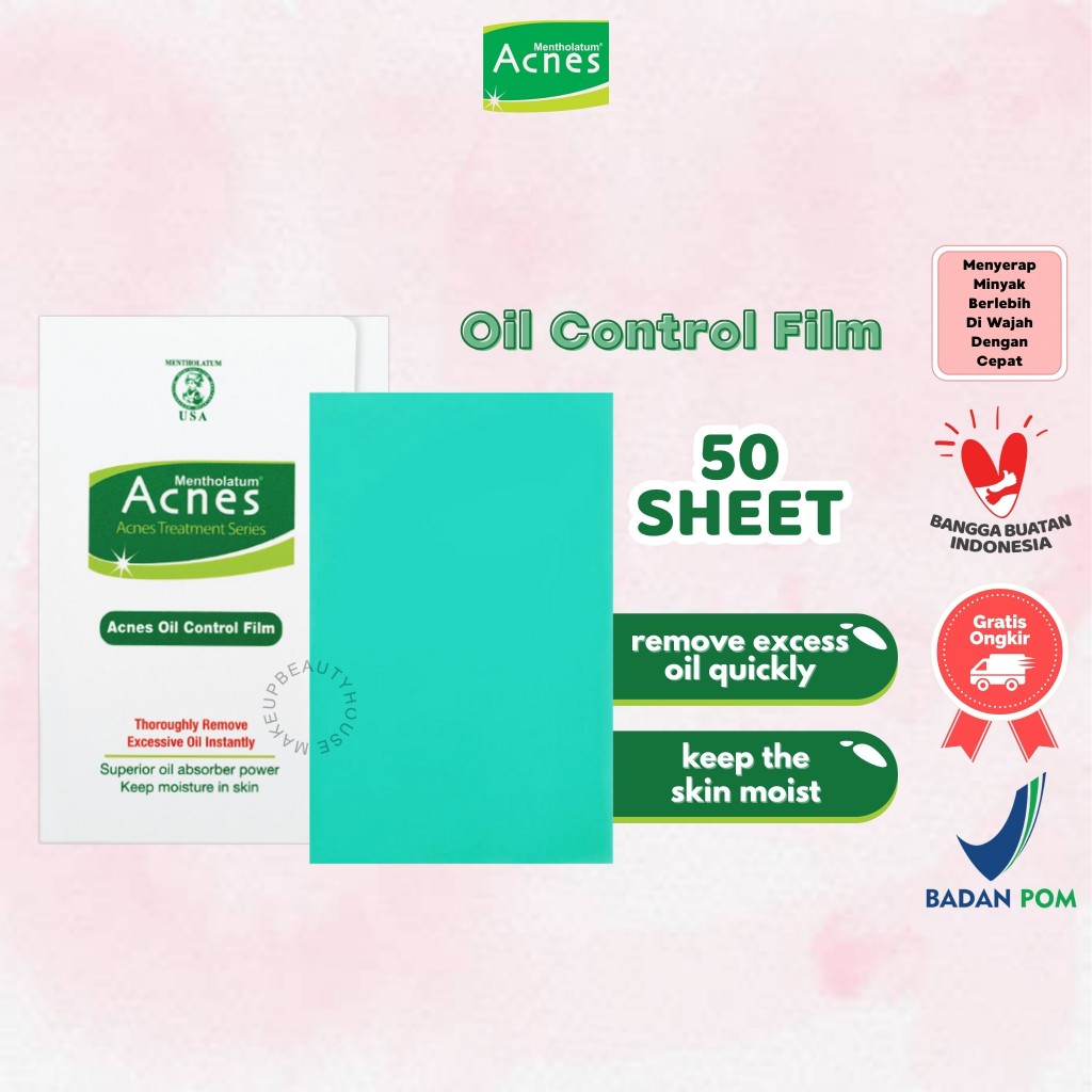 Jual ACNES Oil Control Film - 50 Sheet (Remove Excess Oil Quickly ...