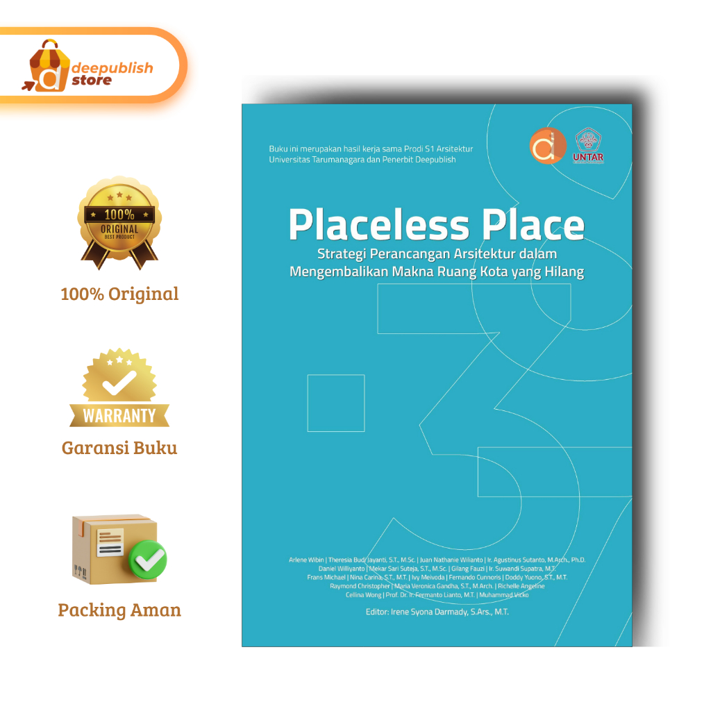 Jual Deepublish | Buku Placeless Place Strategi Perancangan Arsitektur ...