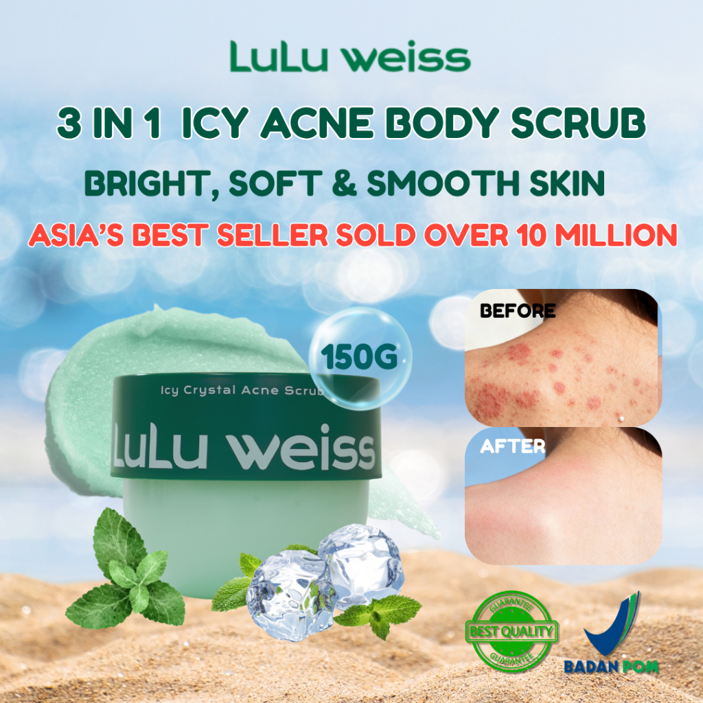 Jual Body Scrub 3in1 Dingin & Cerahkan Kulit Kusam | Scrub Jerawat ...