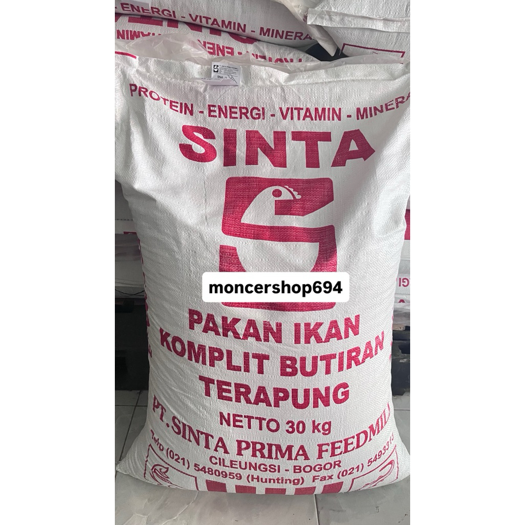 Jual sinta - 3 mm protein 32%/ pakan lele/pur lele/ pelet lele/ pakan ...