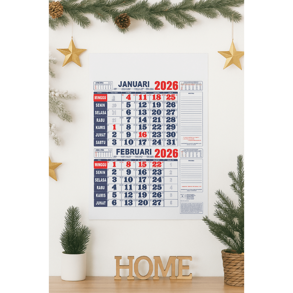 Jual Kalender 2026 Tema Modern dan Elegan – Pilihan Tepat untuk Hadiah ...