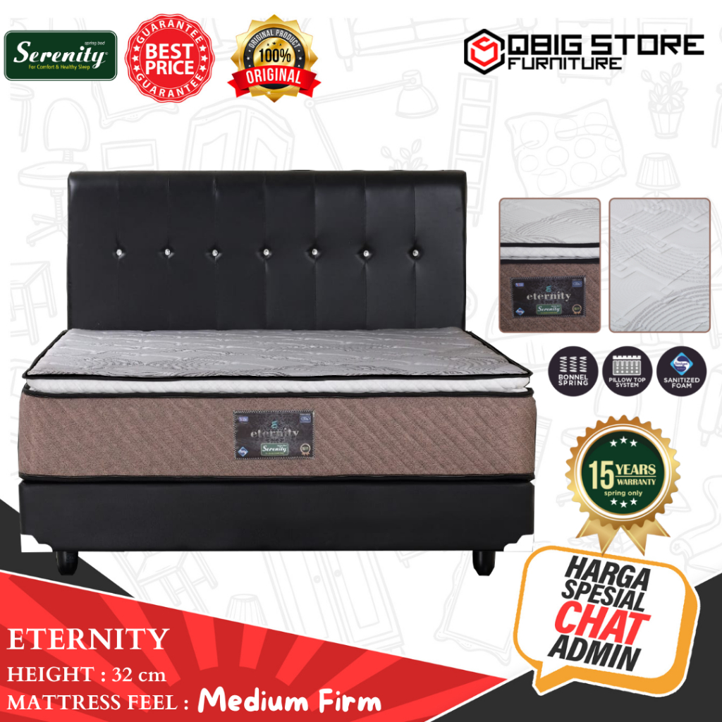 Jual Kasur Springbed Elite Serenity Eternity Spring bed matras | Shopee ...
