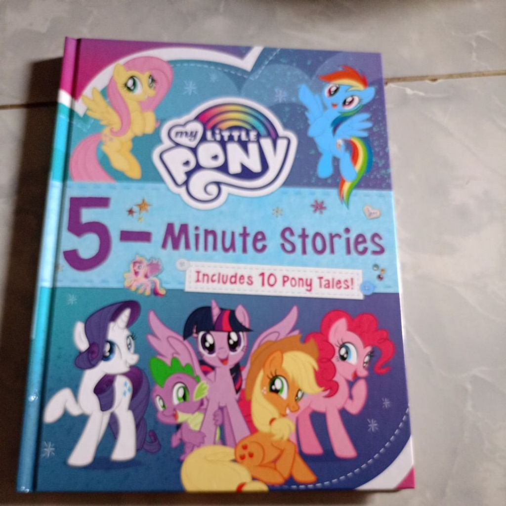 Jual Import anak : My Little Pony (5-Minute Stories Includes 10 Pony ...