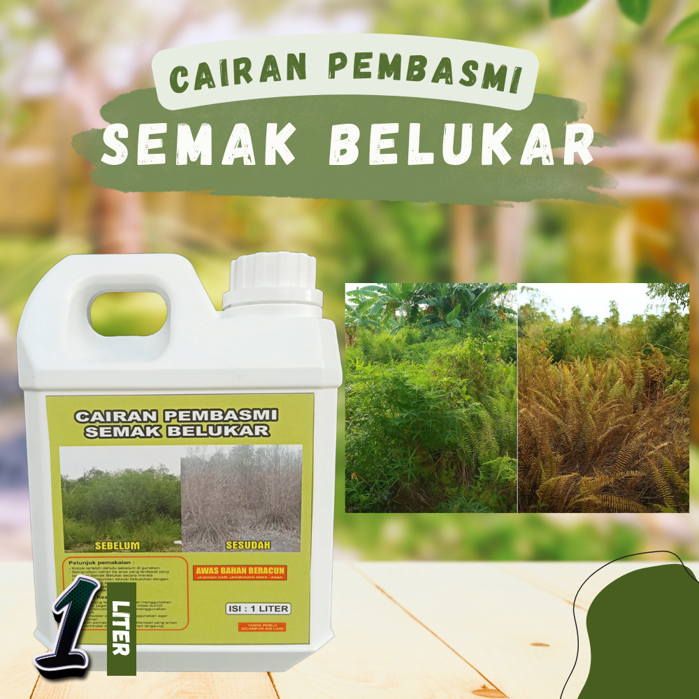 Jual Obat Cairan Pembasmi Semak Belukar ukuran 1 liter – Super Ampuh ...