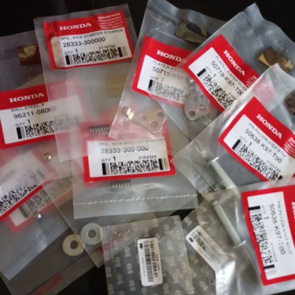 Jual PLAT STEP BELAKANG PCX 150 KIRI KANAN ORIGINAL HONDA AHM | Shopee ...
