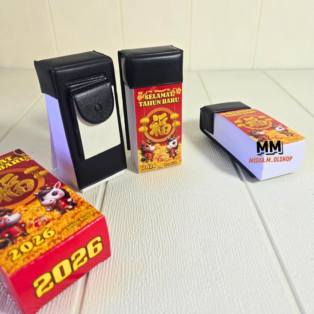 Jual KALENDER HARIAN MINI / KALENDER MOBIL TAHUN 2026 ADA TEMPELAN ...