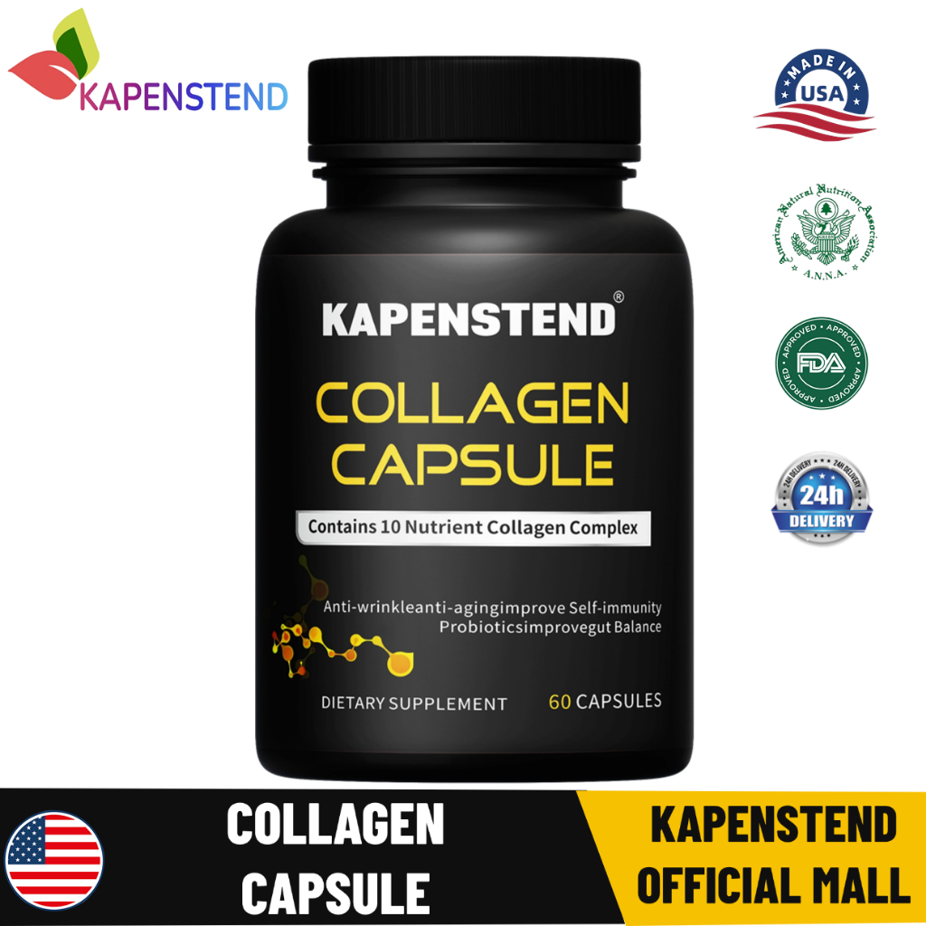 Jual KAPENSTEND Collagen 2500 Mg Dengan Vitamin C Kolagen Terhidrolisis ...